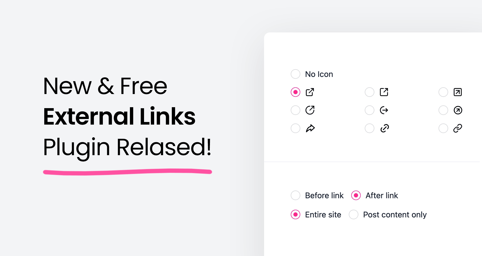 External Links Plugin Control External Links With Advanced Customization